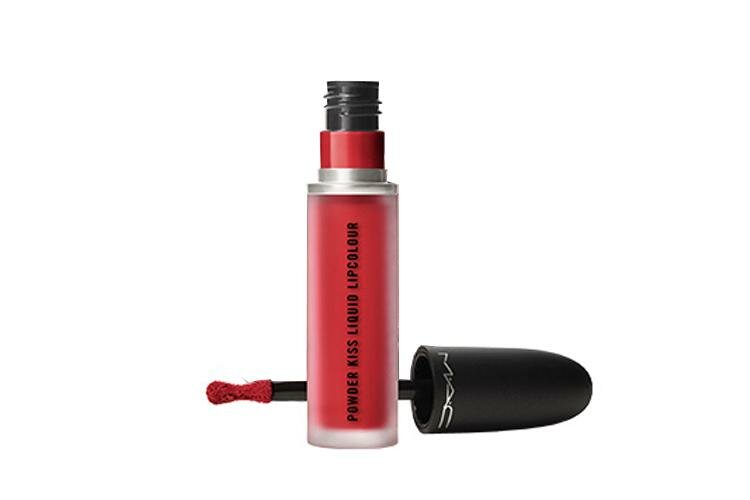 Блеск для губ женский MAC Mist Bomb бархатный, оттенок #RUBY BOO