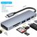USB C концентратор 6 в 1 с HDMI, USB 3.0, SD, TF