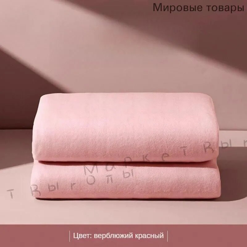 Электропростыня 180x200 см, Гуандуши, красный, 160 Вт, полиэстер