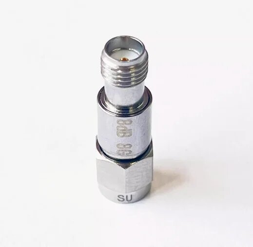 SMA аттенюатор коаксиальный 8dB DC-8Ghz