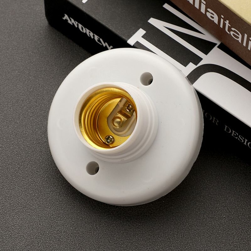 (1-8, изготовлен из) E27 винтовой колпачок держатель лампы