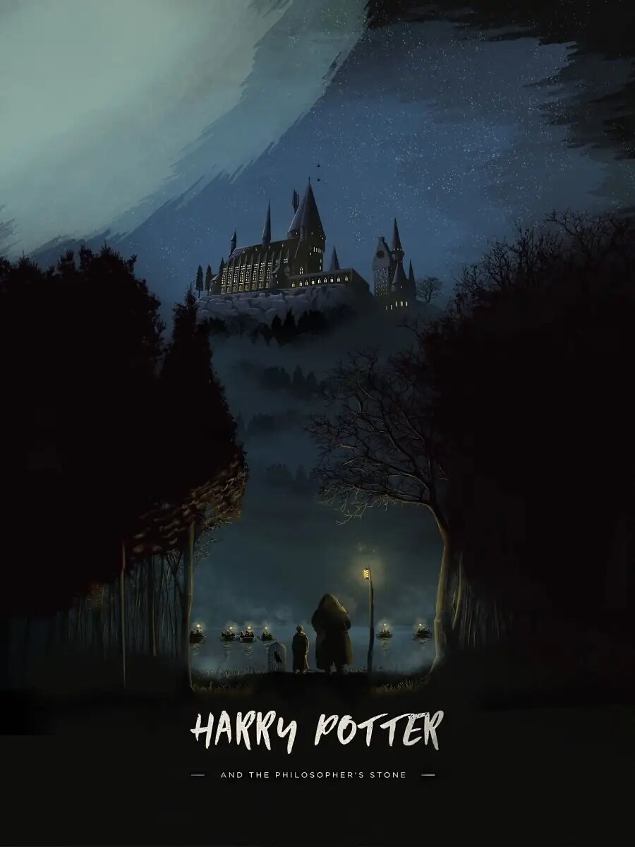 Постер Гарри Поттер, размер 40 x 50 см, материал бумага, без рамы — фото 1