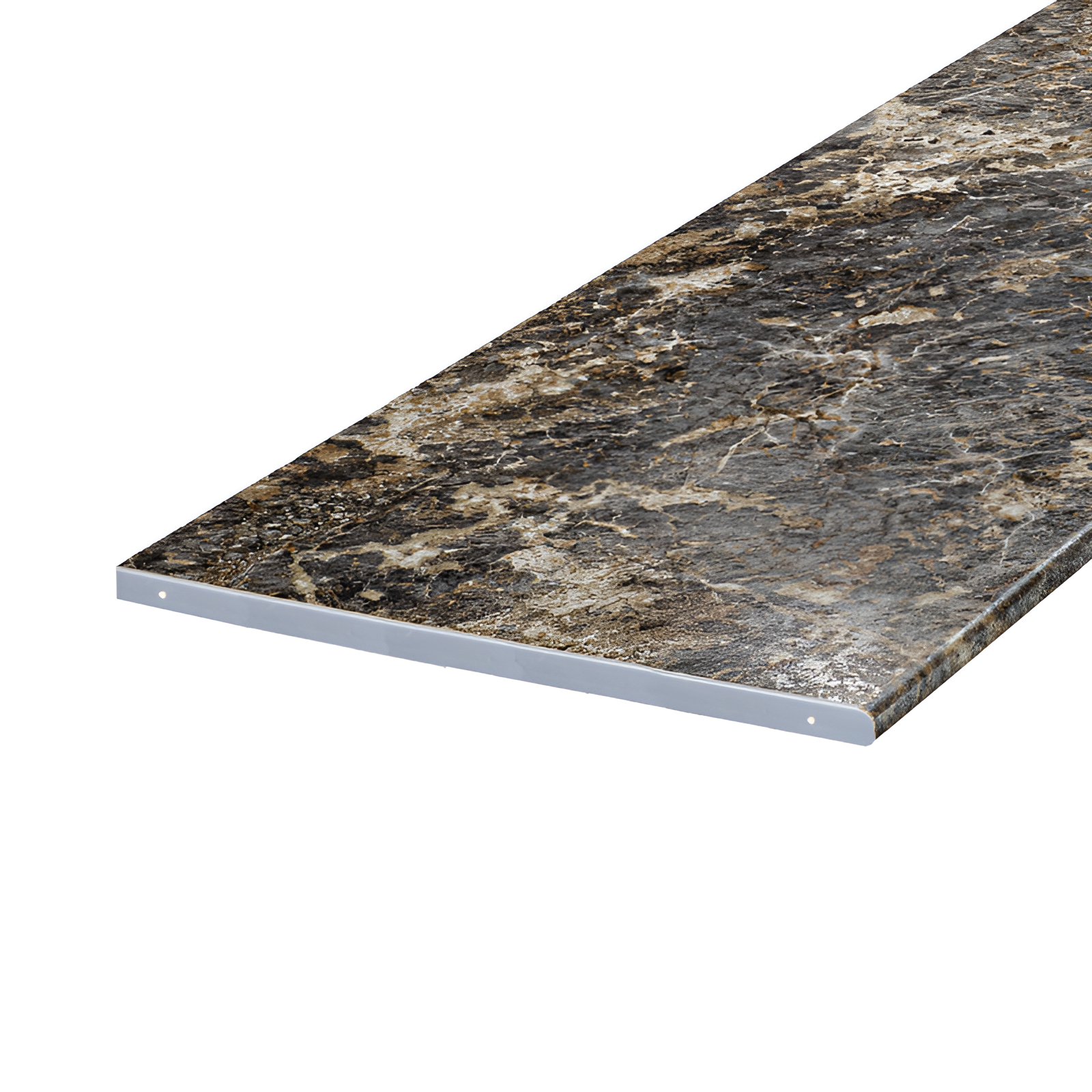 Столешница для кухни Скиф 150х60x2,6см с торцевыми планками. Цвет - Королевский опал