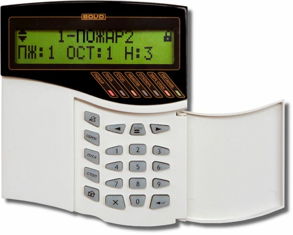 С2000-М исп.02 2025г Пульт охранной пожарной сигнализации Болид