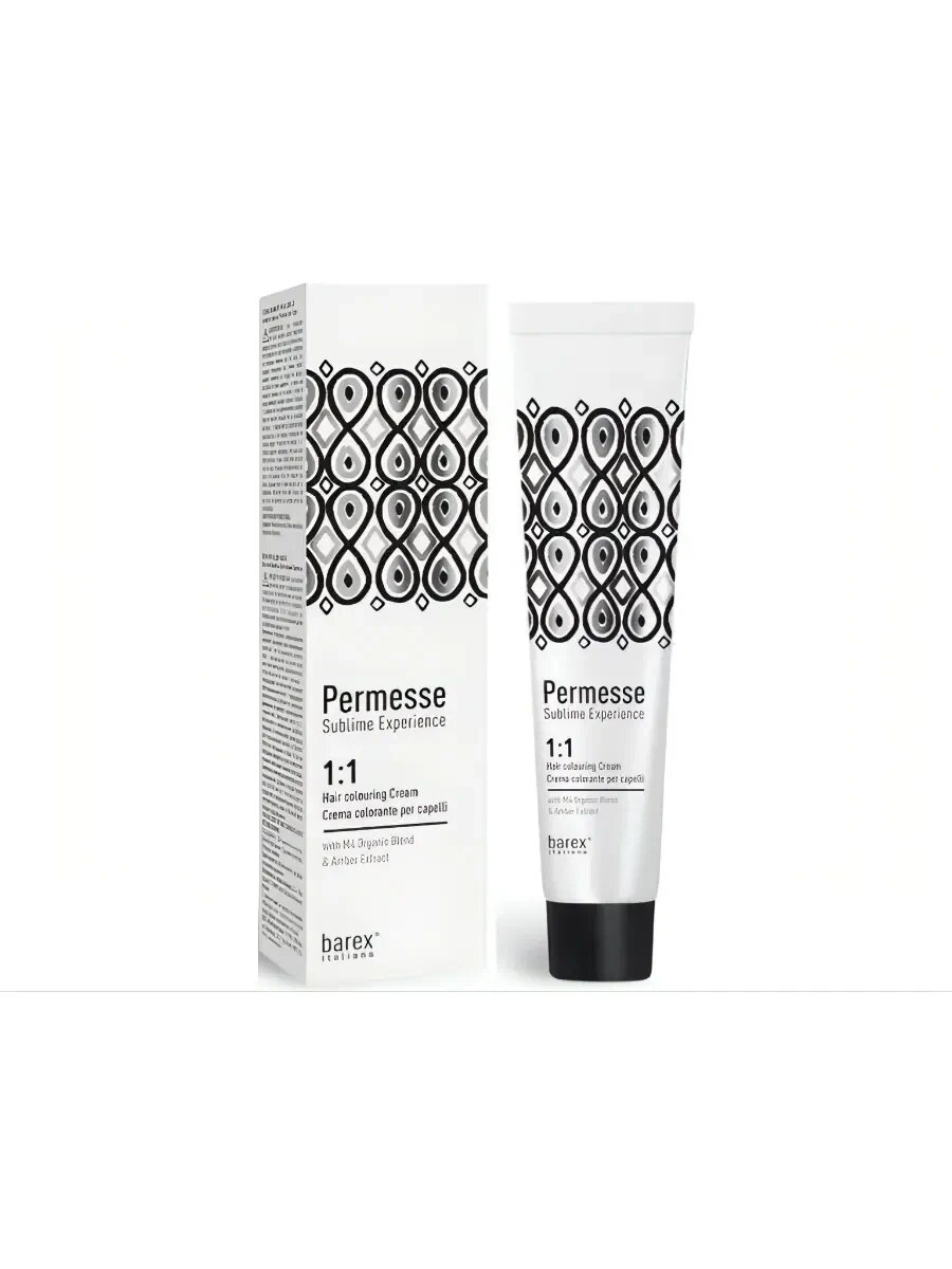 Краска для волос Barex Крем-краска с микропигментами PERMESSE, Hair Colouring Cream, 5.0