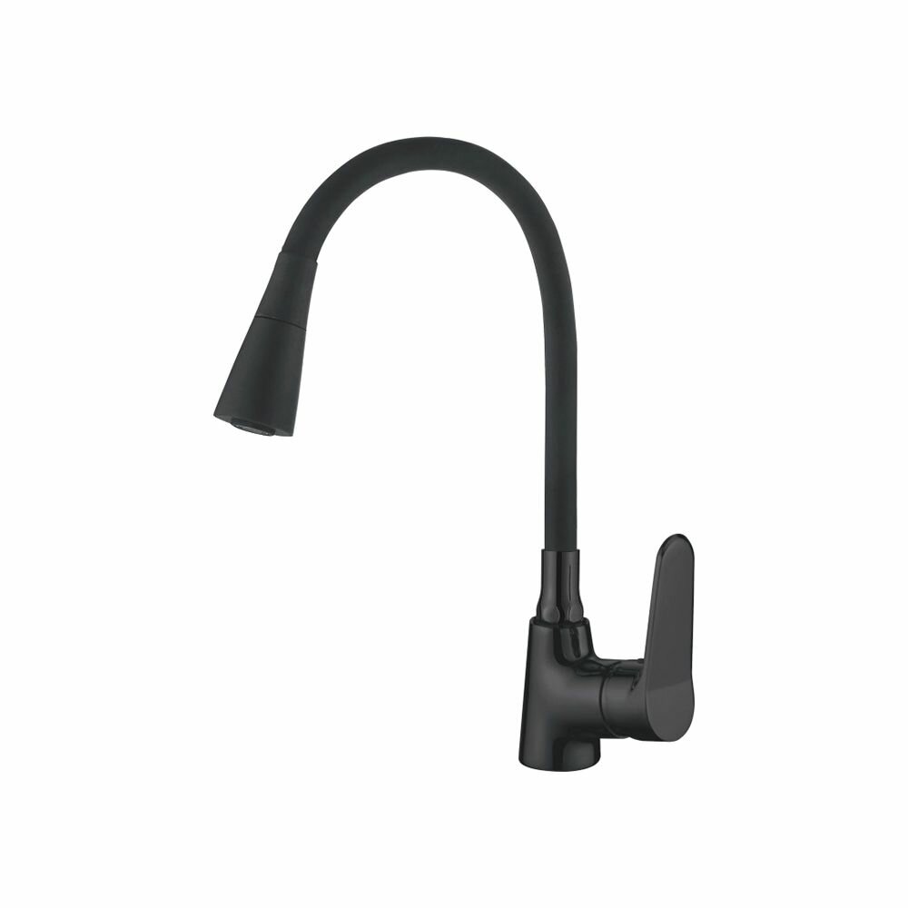 Смеситель для кухни с гибким изливом и душем Ledeme L4161B-2