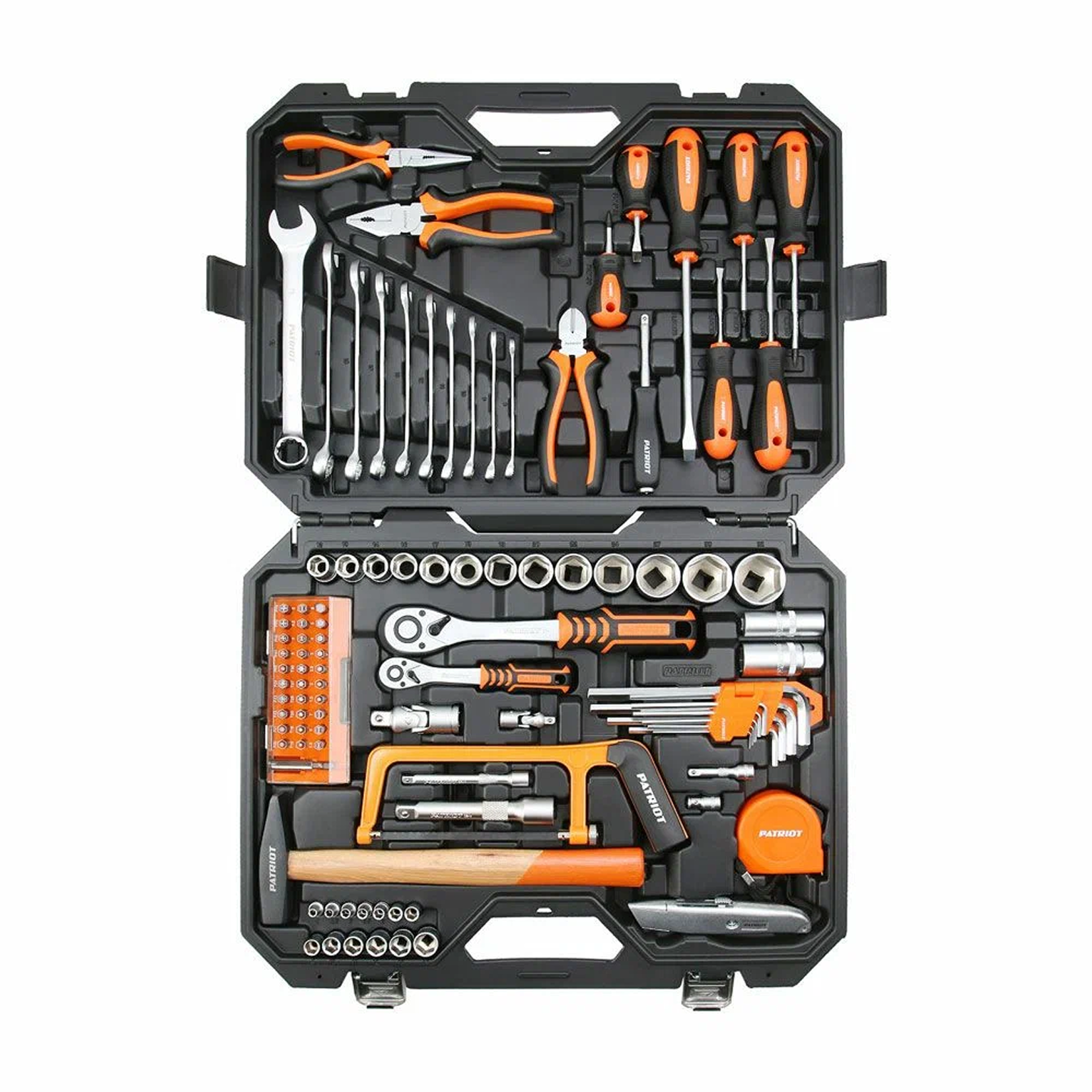 Набор автоинструмента PATRIOT SSP 101 "Апполон", 1/2+1/4 DR (101 пр.), multi, Cr-V