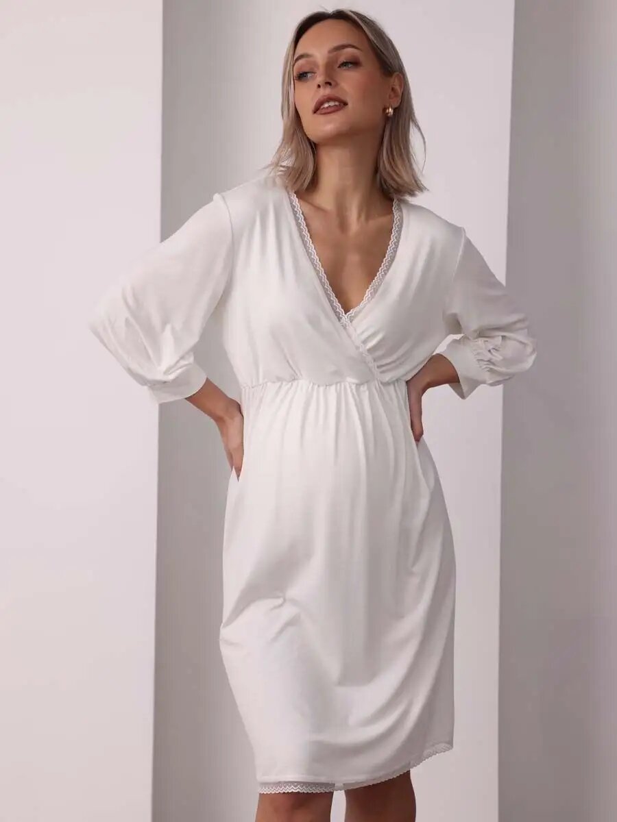 Сорочка для кормящих мам