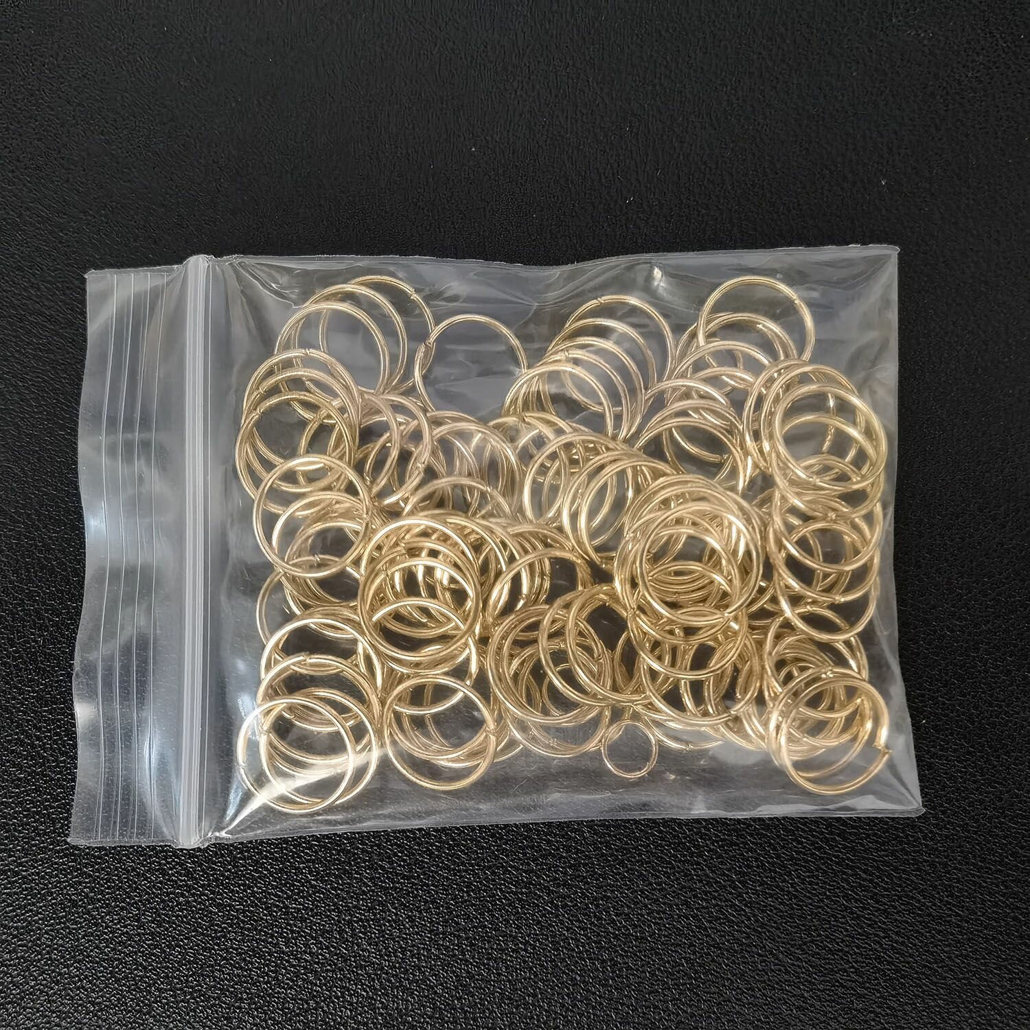 100 шт 12 мм Кольца для волос, колечки для кос, соединительные кольца