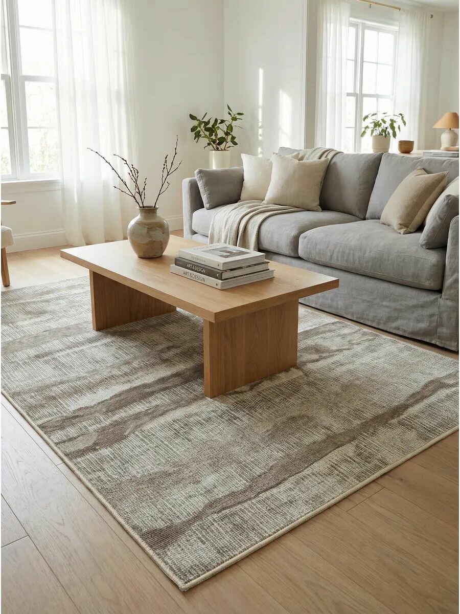 Ковер Natali's Carpets прикроватный комнатный безворсовый 150х240 см Турция