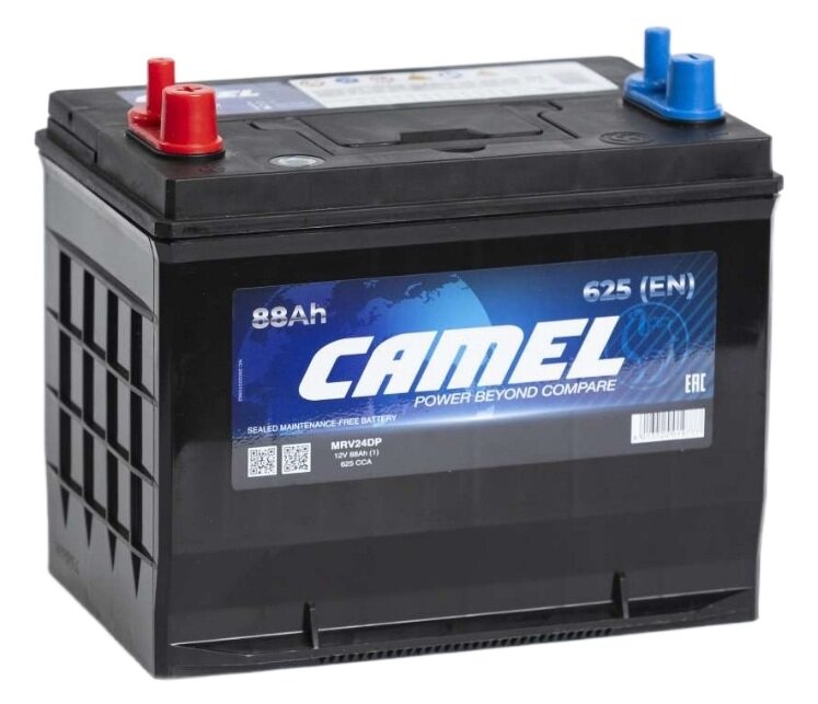Аккумулятор Camel Marine MRV24DP 88 А/ч 670 А прям. пол. (260x172x227) для катеров, лодочных моторов; Deep Cycle DC24 DP24