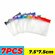 Сумки для таблеток 7.5*7.5см, 7 шт, Color-7PCS