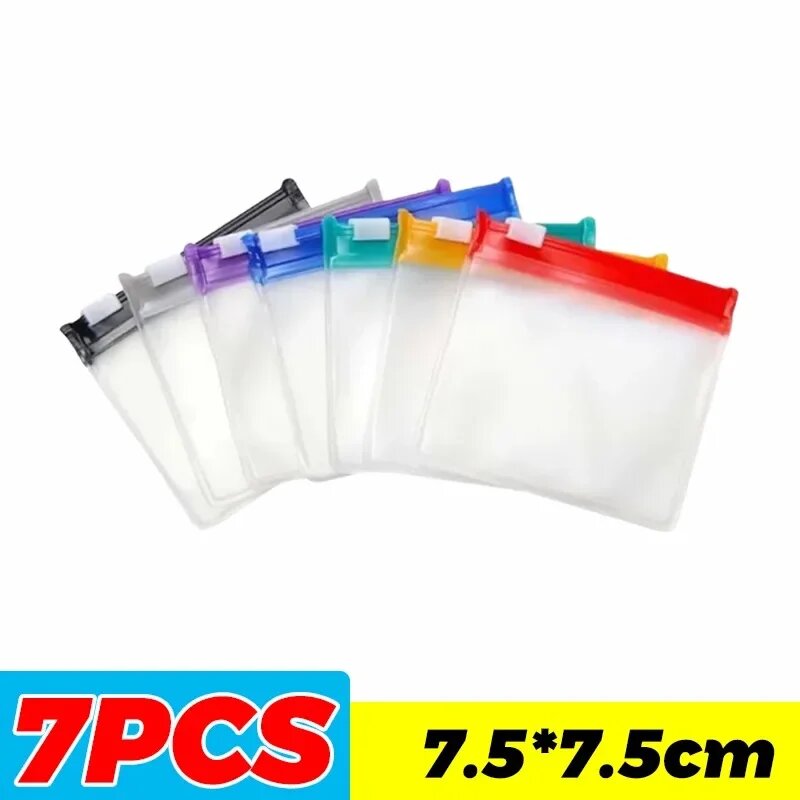 Сумки для таблеток 7.5*7.5см, 7 шт, Color-7PCS