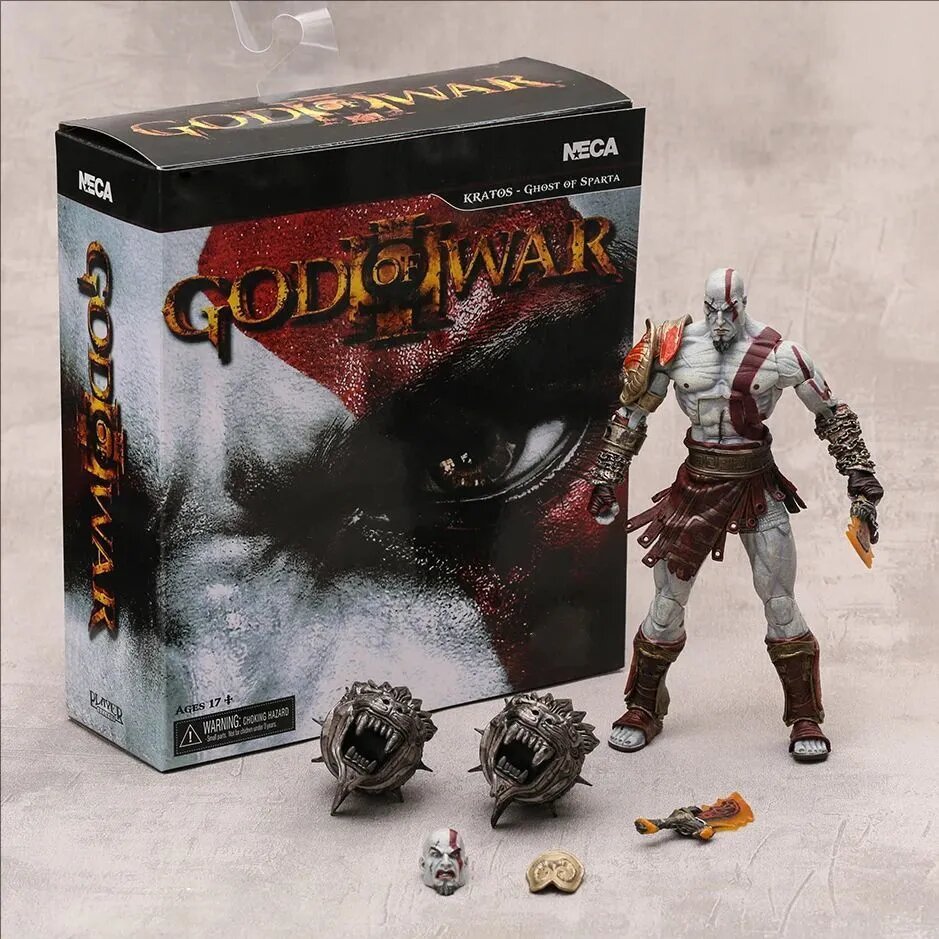 Фигурка Бог Войны Кратос / God of War Kratos (18см) NECA Фигурка для мальчиков
