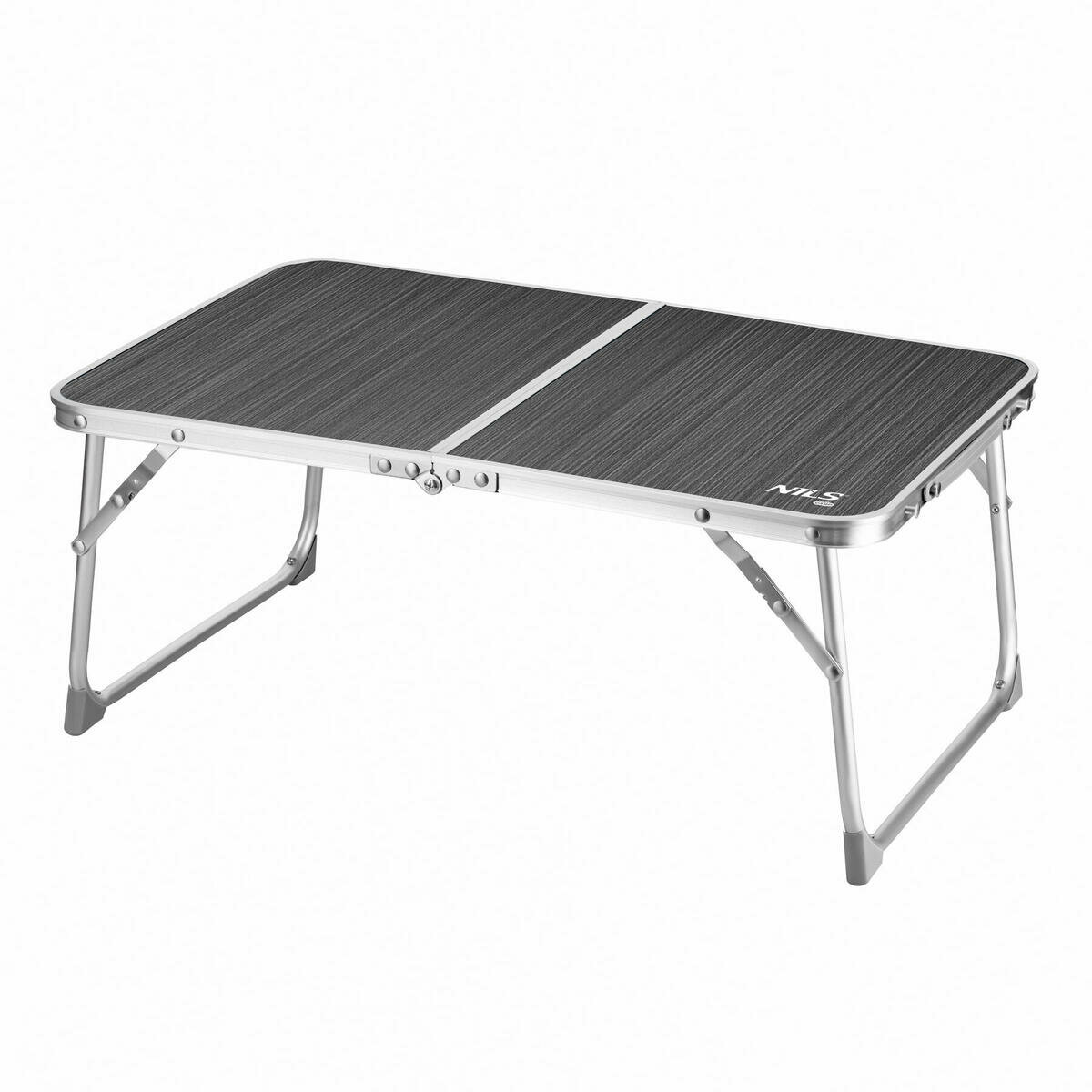 Кемпинговый стол Decathlon Nils Camp NC3402, складной, темно-серый, 60x40x25 см
