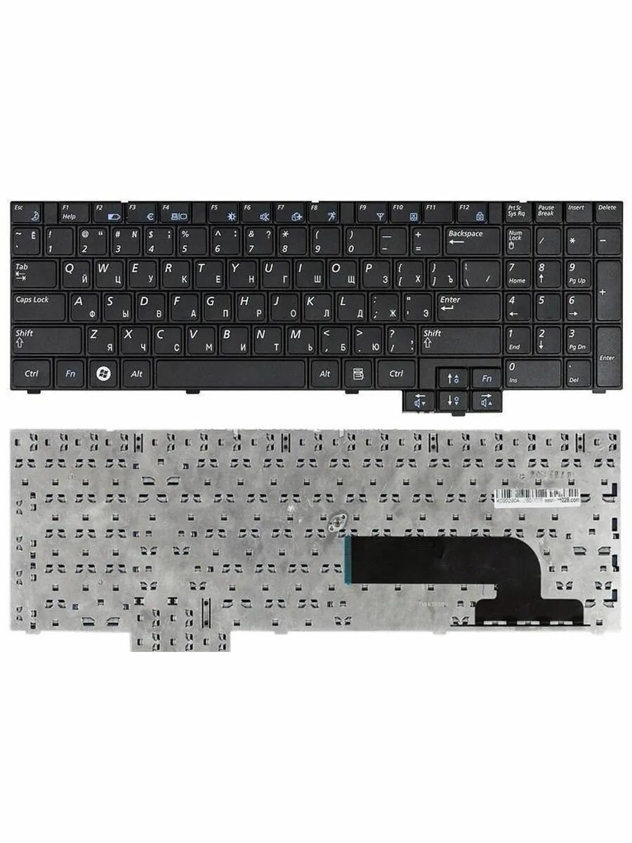 Клавиатура для ноутбука Samsung X520 черная