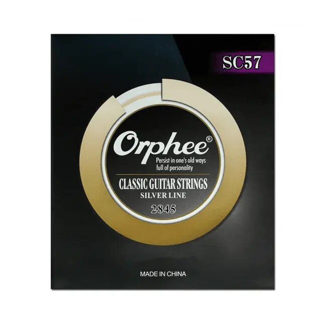 Струны для классической гитары Orphee SC-57 Silver Line Hard Tension