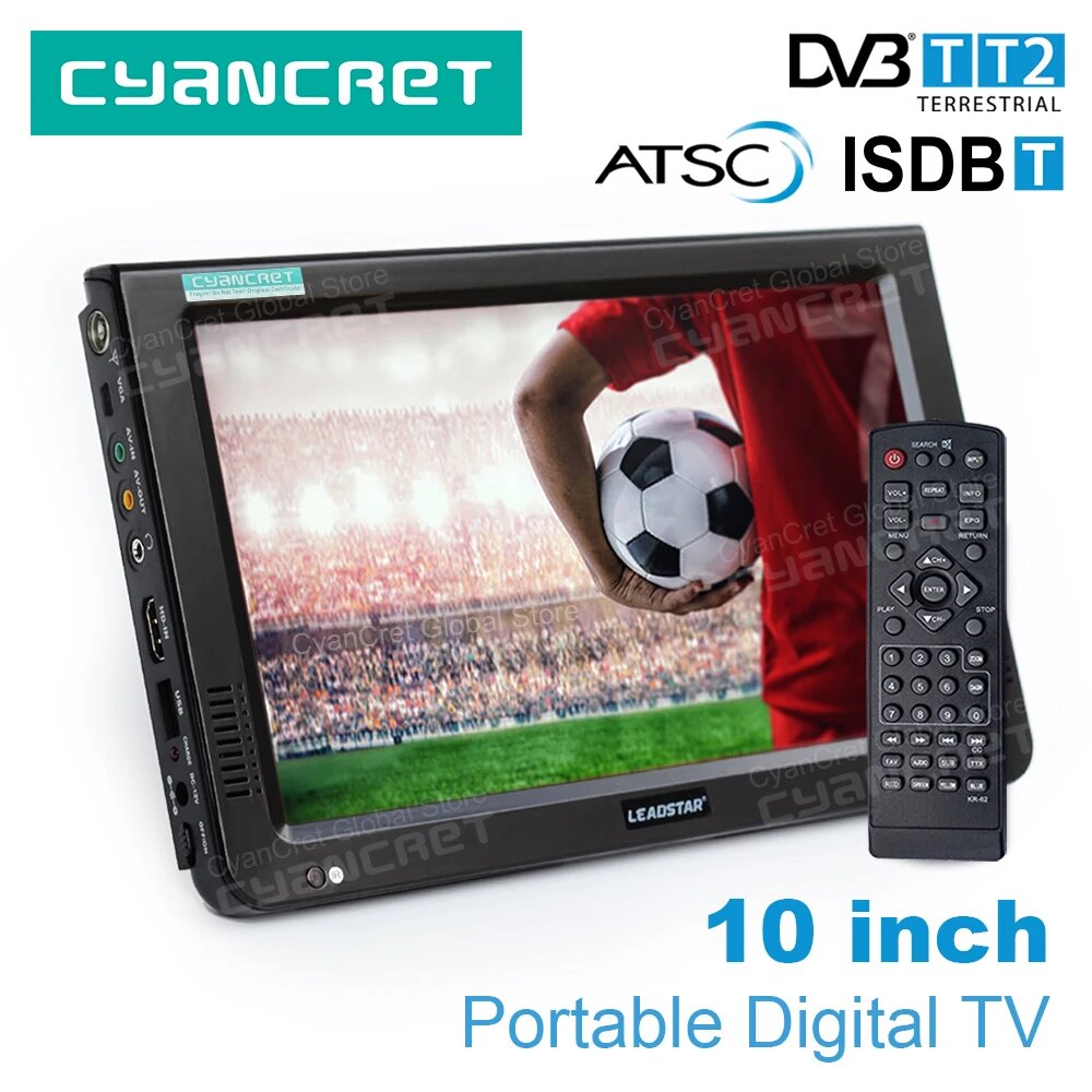LEADSTAR D10 10-дюймовый портативный телевизор