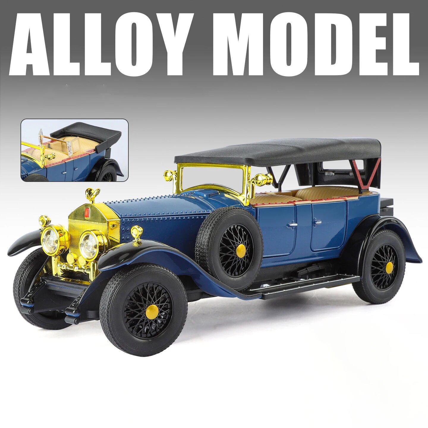 Модель автомобиля Rolls-Royce Phantom I 1:24