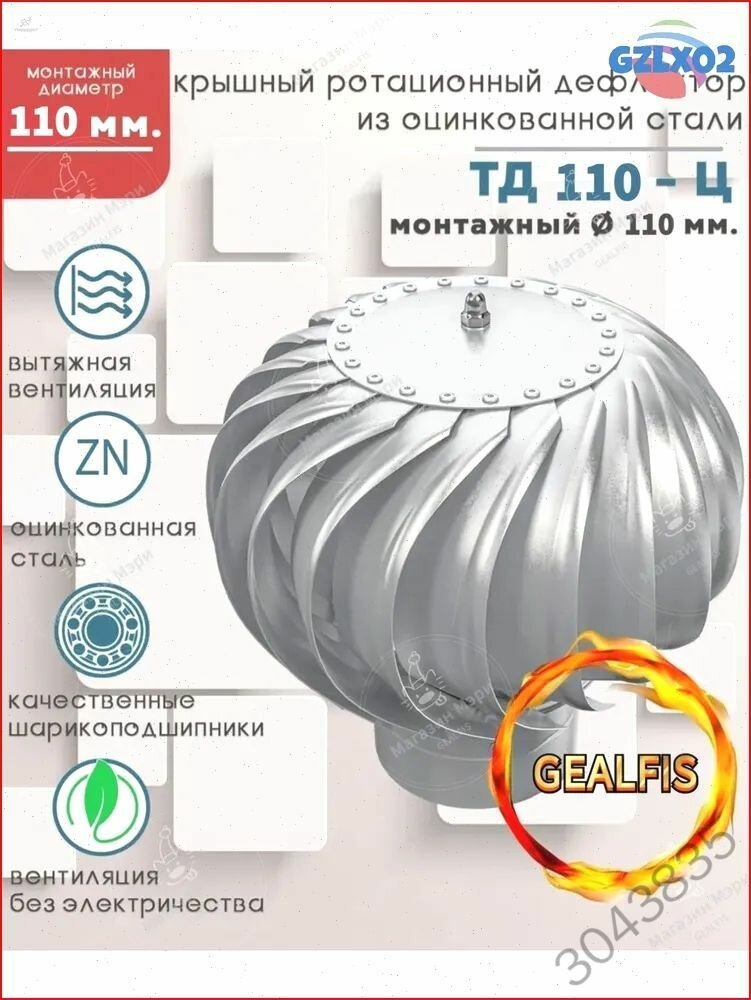 Вентилятор вытяжной