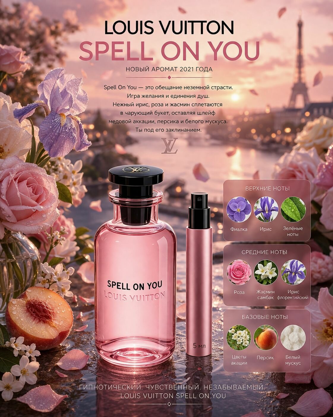 Louis Vuitton SPELL ON YOU Парфюмерная вода для женщин 5 мл
