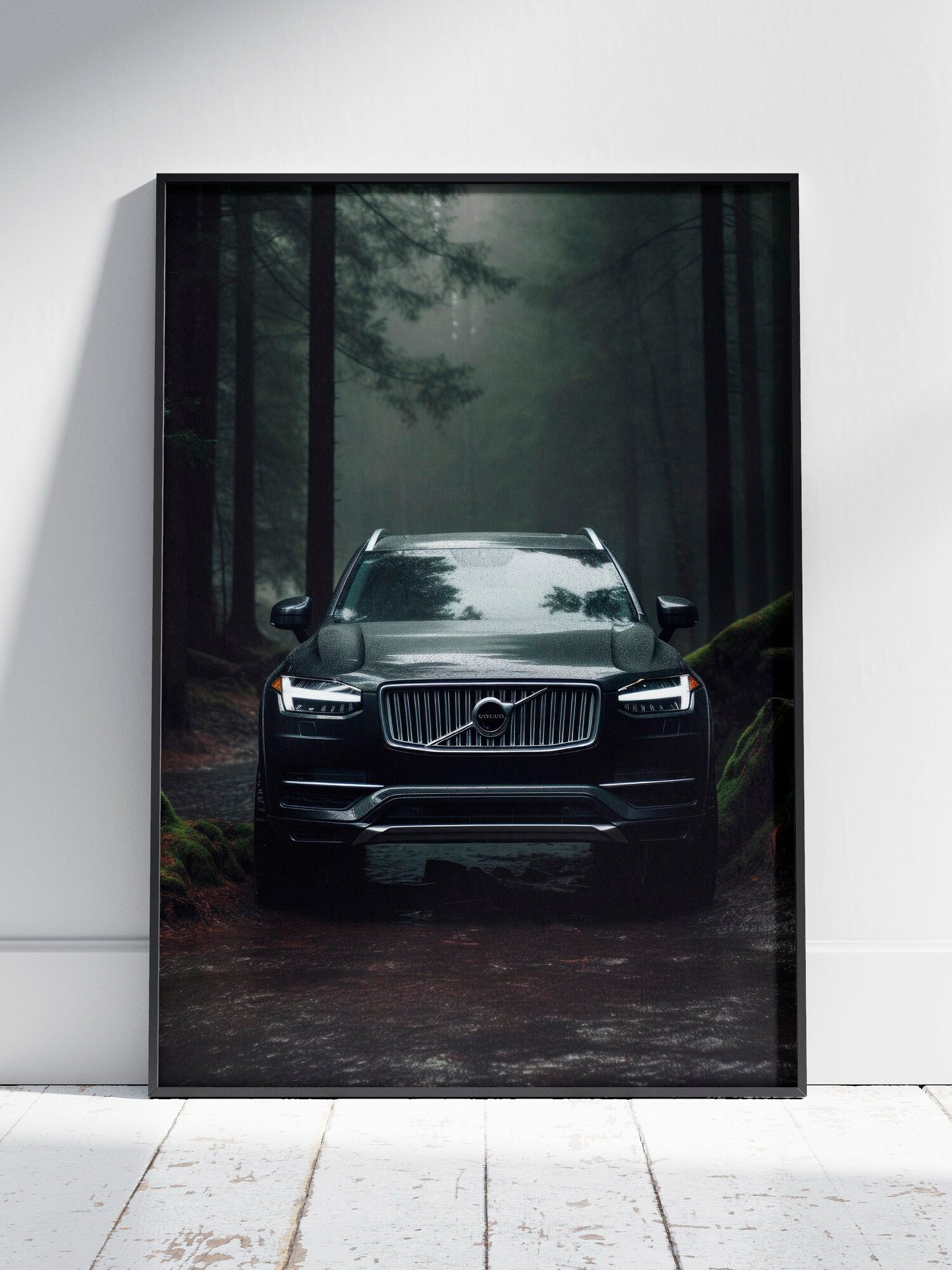 Плакат на стену для интерьера Авто и Мото (Вольво XC90 - Volvo XC90 2) - Постер по транспорту формата A3 (30x42 см)