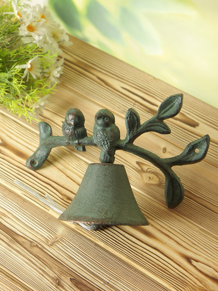Колокольчик Iron Garden "Птички", металл, для дверного проема — фото 1
