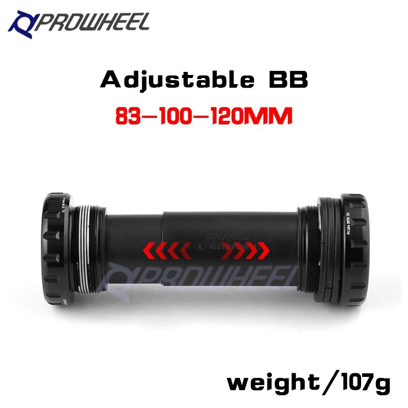 PROWHEEL PW-BB100/120 алюминиевая каретка для Fat bike