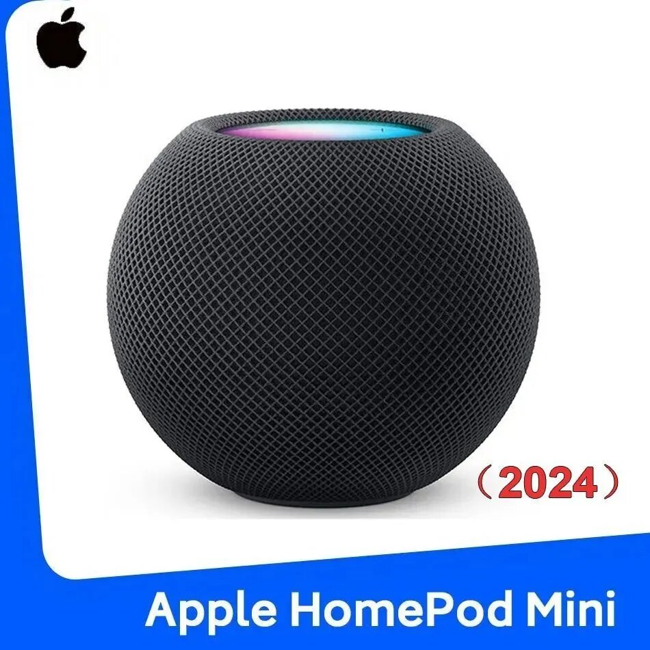Умная колонка портативная HomePod Mini Полуночно-черный 2024