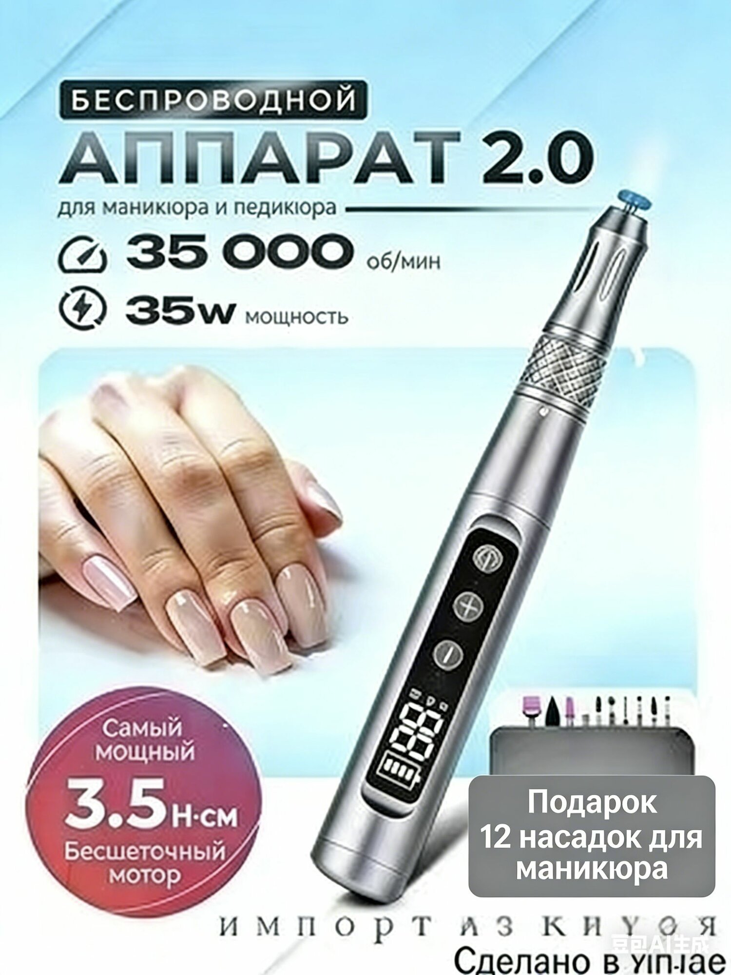 Аппарат для маникюра, педикюра