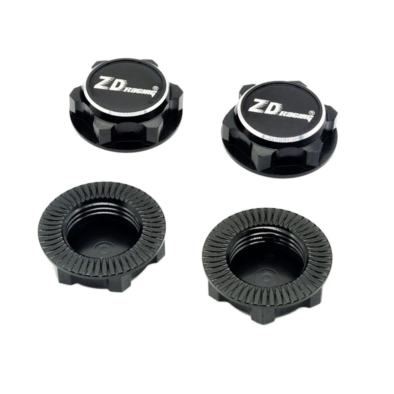 Черные гайки для колес ZD Racing, 4 шт.