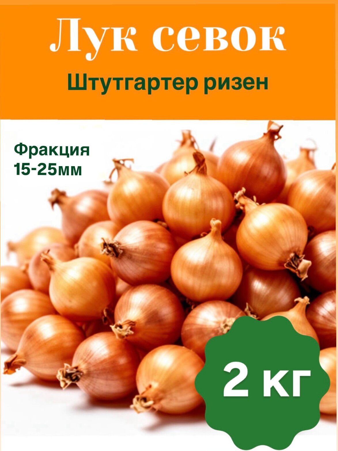 Лук севок для посадки Штутгартер ризен 2кг