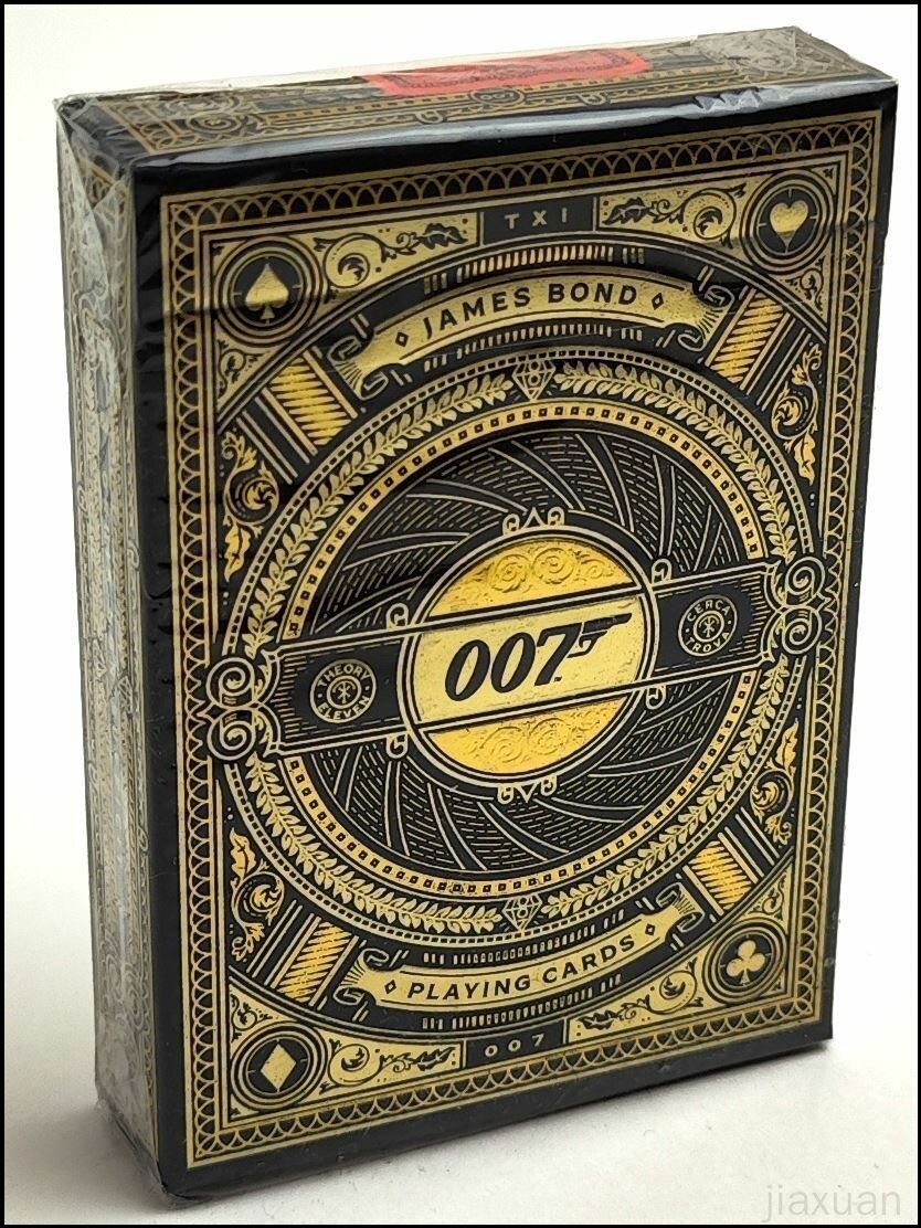 Эксклюзивные игральные карты James Bond 007 из серии Бондиада произведены компанией Theory11