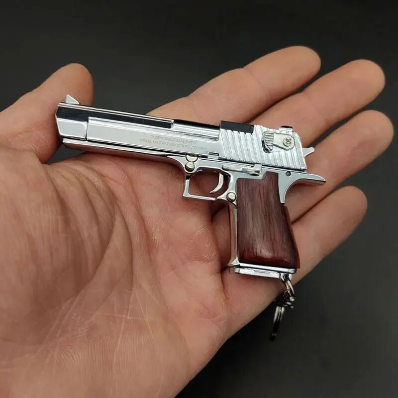 Металлическая модель пистолета Beretta 92F 1:3 DE wooden handle