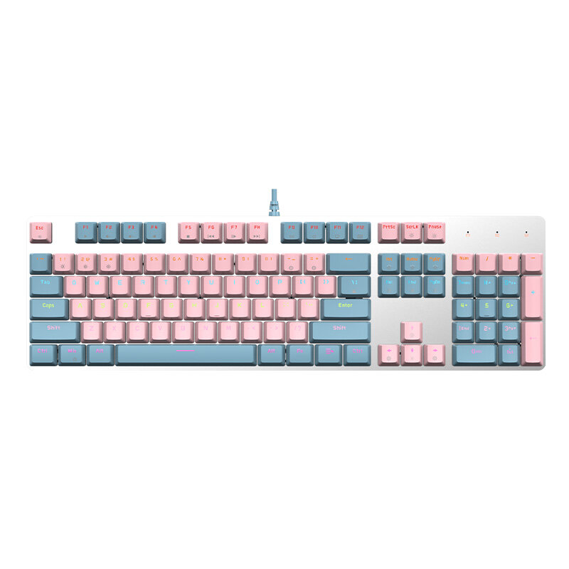 Механическая игровая проводная клавиатура унисекс Lenovo MK5, 104 клавиши, Single Keyboard
