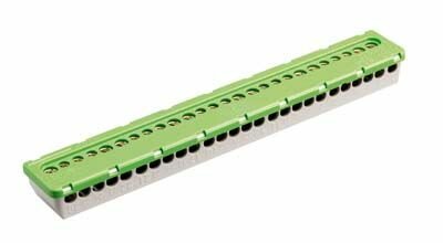 Клеммник винтовой PEK/S26 PE 11x16-15х6мм2 (зеленый) ABB 1SPE007715F0745