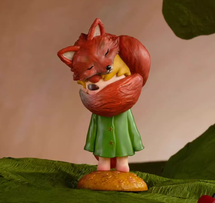 POP MART Серия Le Petit Prince Лис Слепой Бокс Фигурка, 12 см, Коллекционная Статуэтка, Официально Лицензированная