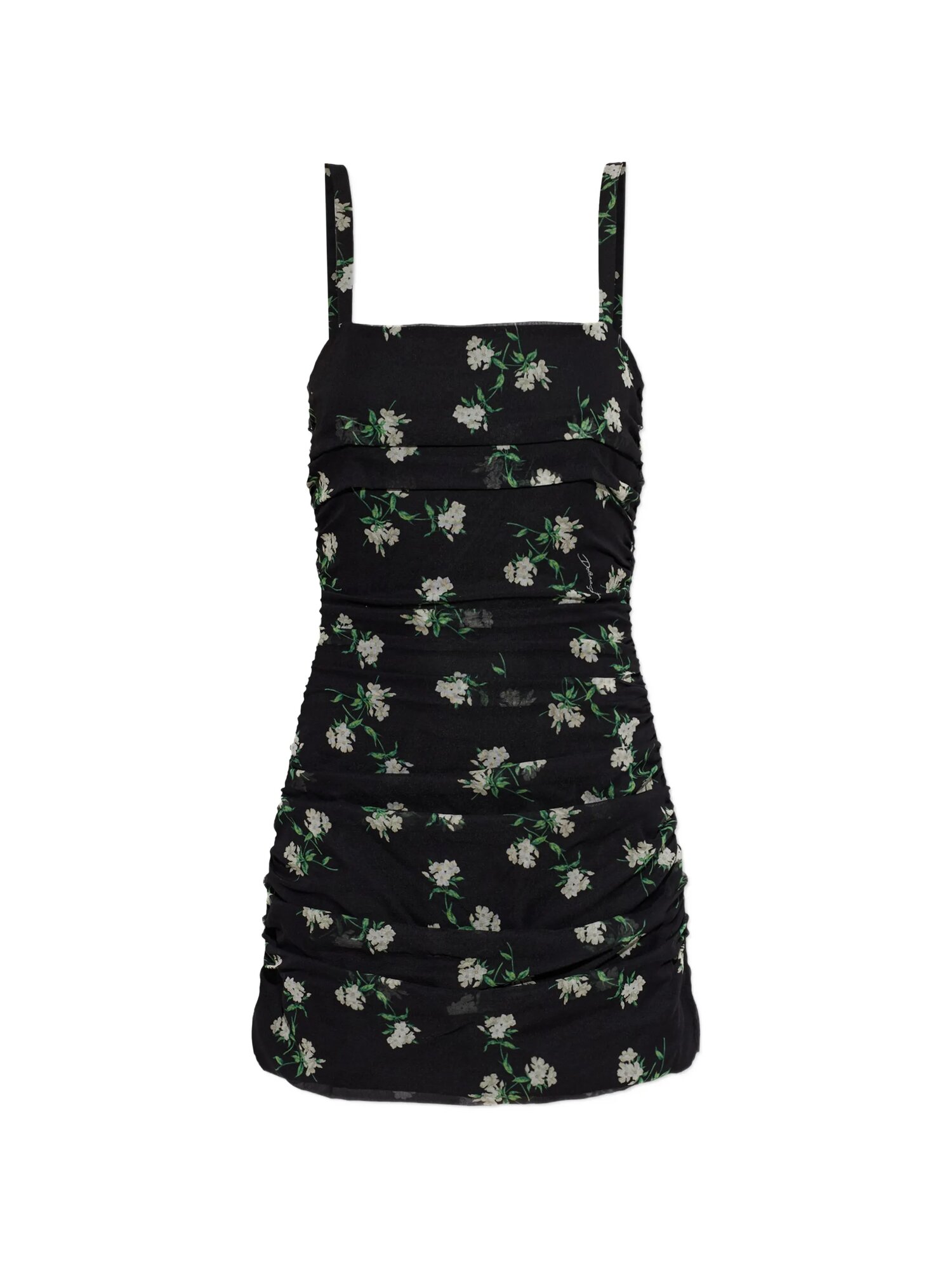 Платье Floral-print ruched dress