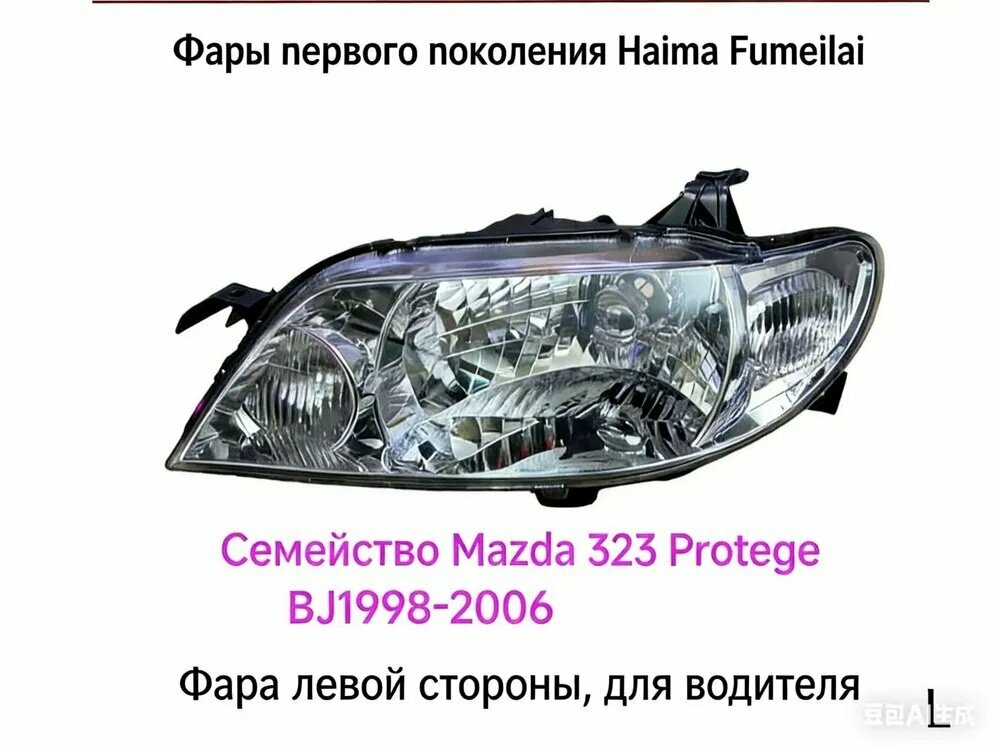 Фары автомобильные, 1 шт, арт. Mazda 323 Family