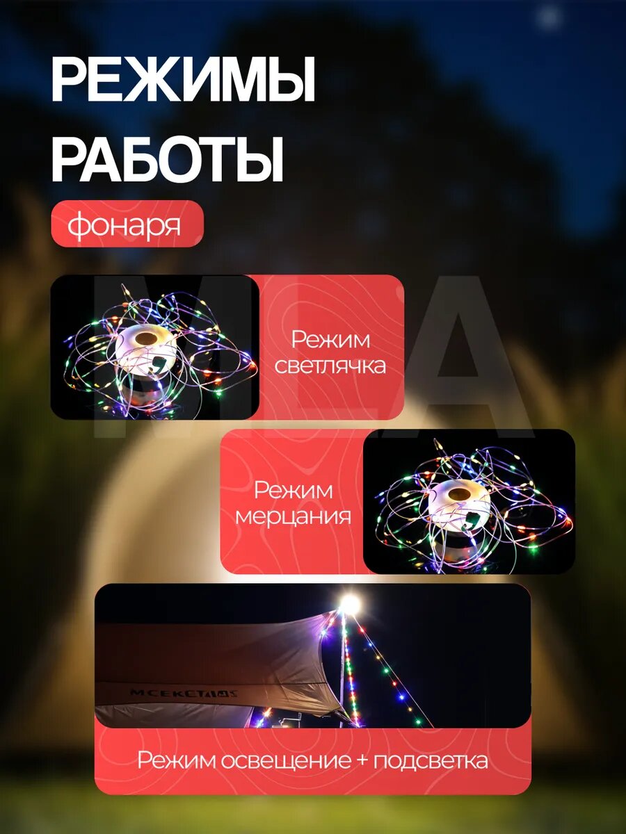 Кемпинговая гирлянда — фото 1