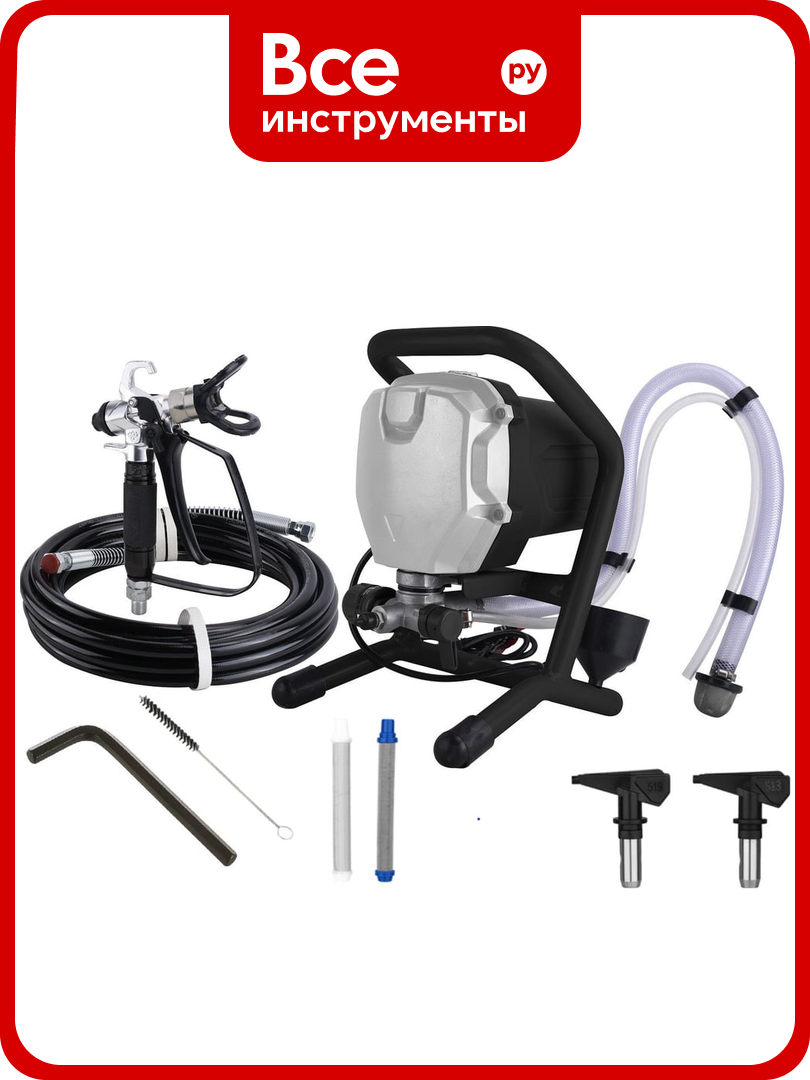 Окрасочный аппарат Zitrek Rongpeng ZKPM800PRO 085-3300, 50 г, деревянная