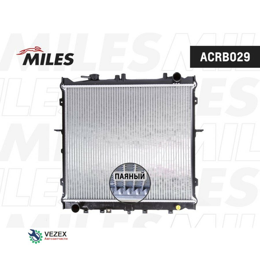 MILES ACRB029 Радиатор (паяный) KIA SPORTAGE 94-98 2.0 MT ACRB029