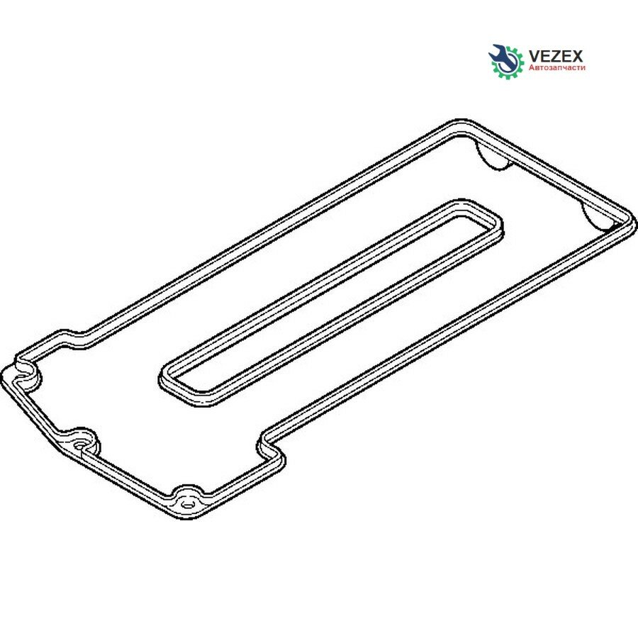 ELRING 266330 прокладка клапанной крышки! 1-4 цил.\ BMW E53/E31/E38 3.5-4.4 M62B 96>