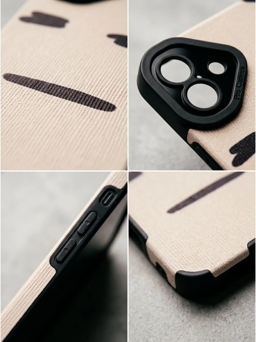 Чехол на iPhone 17 "Смайлик", силикон, для MagSafe, с принтом — фото 1