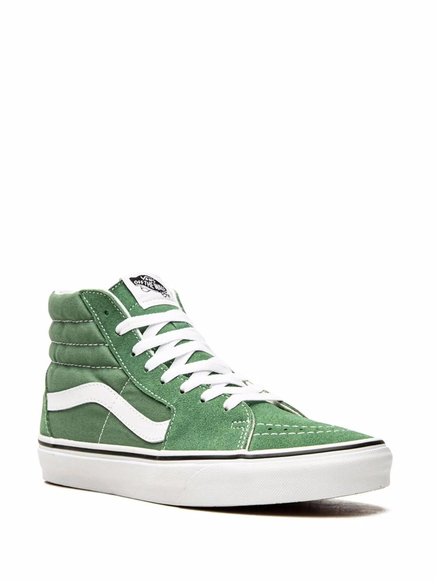 Кроссовки VANS SK8-Hi, размер 11,5 US, зеленый, — фото 1
