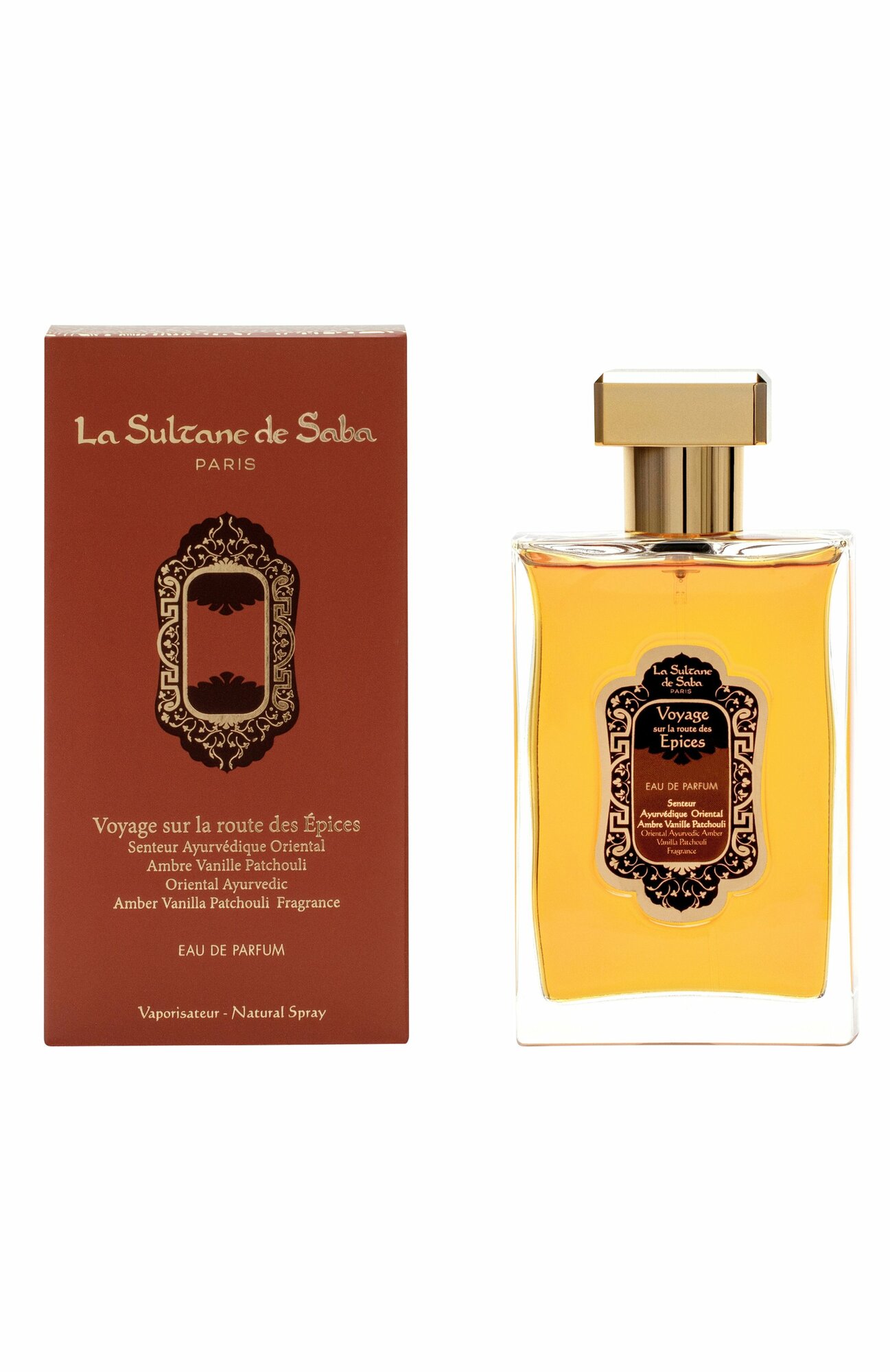 La Sultane de Saba Voyage Sur La Route Des Epices Ambre Vanille Patchouli Парфюмерная вода унисекс 100 ml