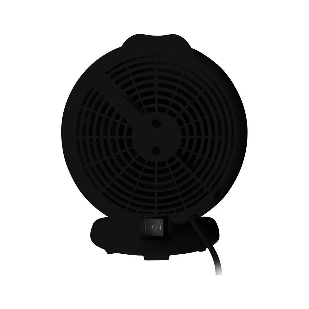 Тепловентилятор Engy Black EN-521, механическое управление, 2 режима нагрева, черный — фото 1
