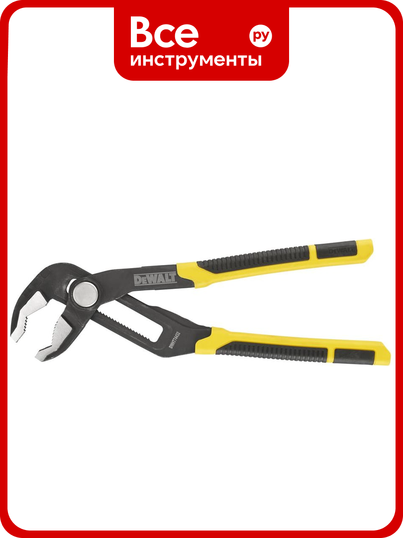 Переставные пассатижи DEWALT 300мм DWHT0-74432