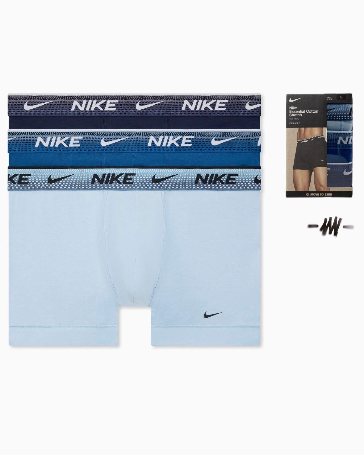 Трусы NIKE Essential Cotton, комплект