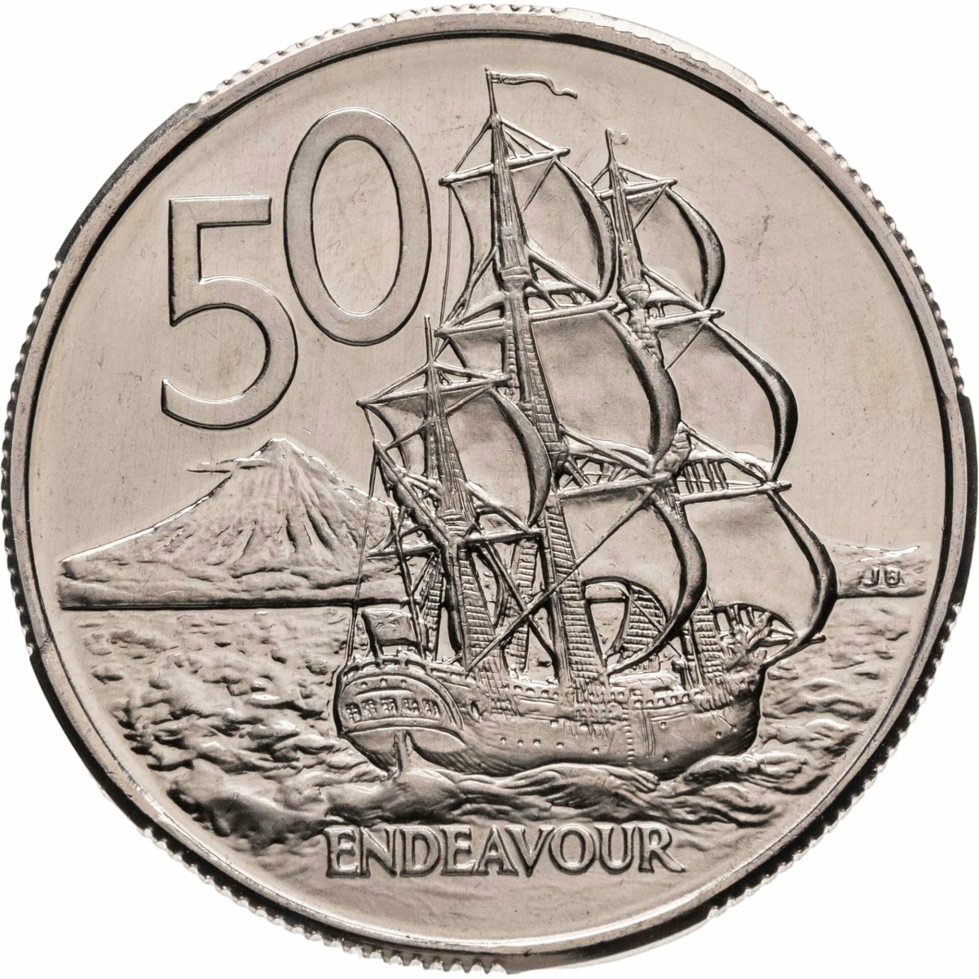 Новая Зеландия 50 центов cents 1967, Мельхиор медь-никель, в сохранности Proof